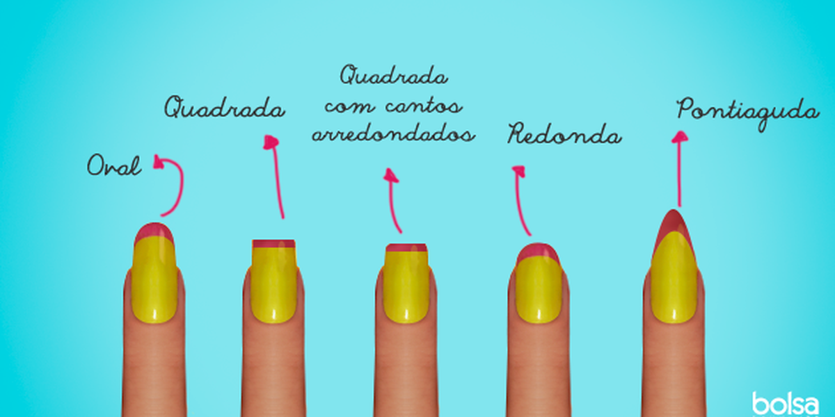 Saiba quais os formatos de unhas e aquela que mais combina com você ...