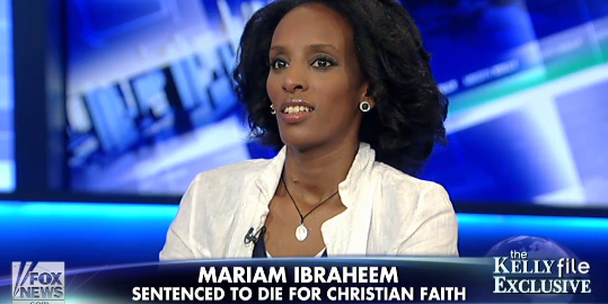 Sudanesa Meriam Ibrahim será homenageada em solenidade oficial, nos EUA ...