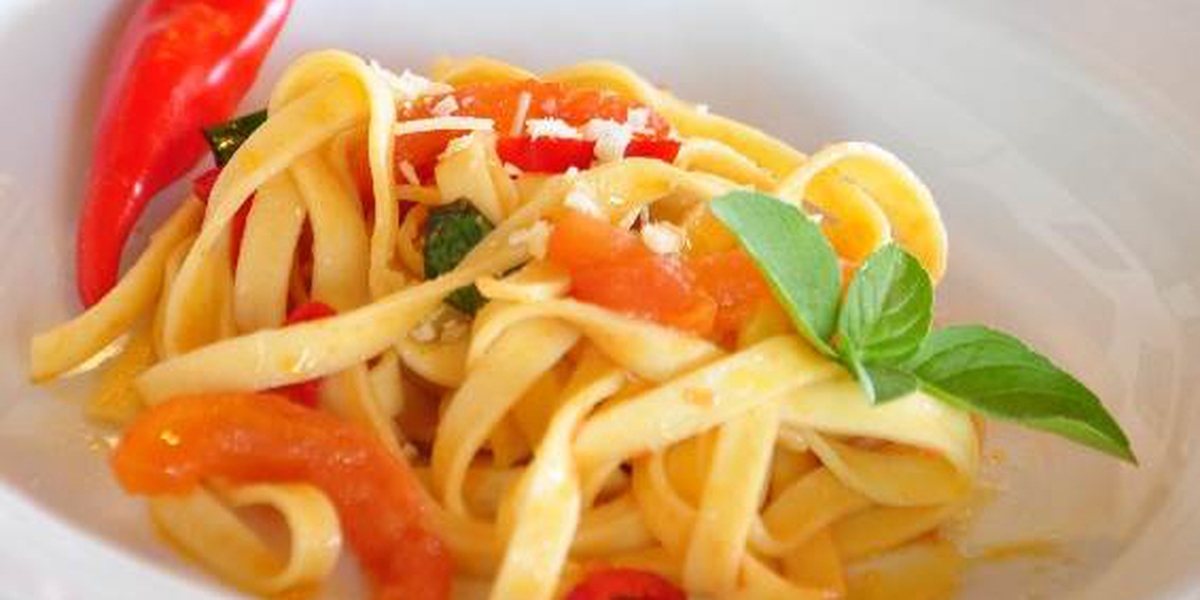 Tagliarini arrabiata - Guiame