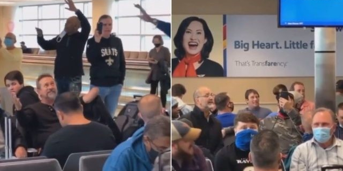 Pastor leva passageiros a cantar ‘Amazing Grace’ no saguão do Aeroporto ...