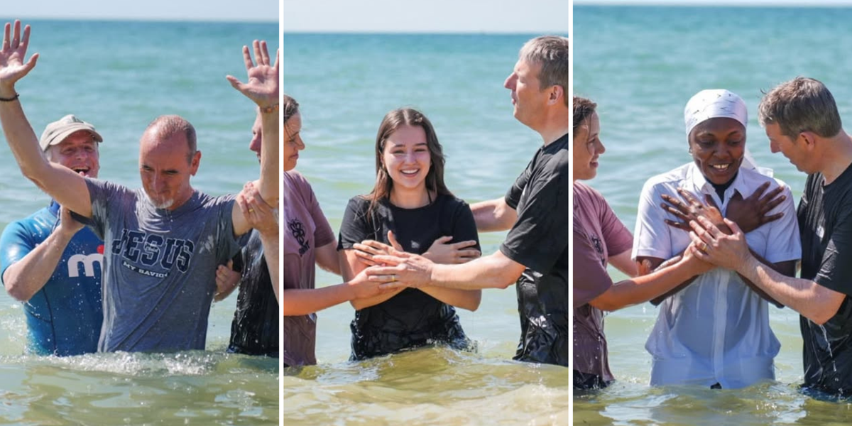 ‘Avivamento silencioso’: 92 pessoas são batizadas em praia da ...