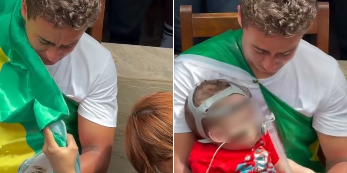 Nikolas Ferreira ora por bebê com doença rara durante caminhada: “Deus ...