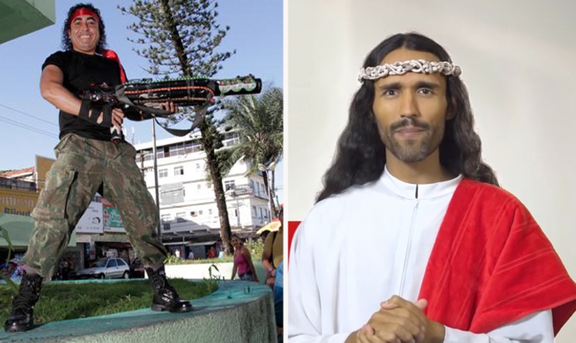 Jesus e Rambo cristão são candidatos à cargos do governo - Guiame