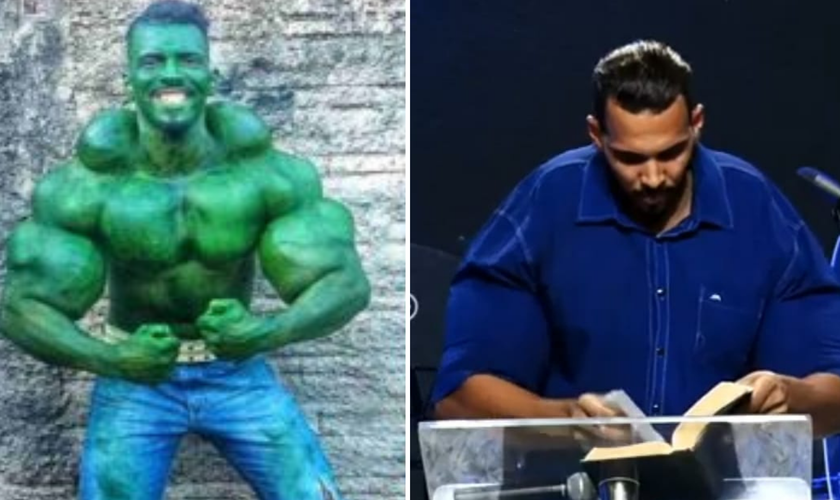 ‘Hoje sou 100% liberto em Cristo’, diz Hulk brasileiro que tinha ...