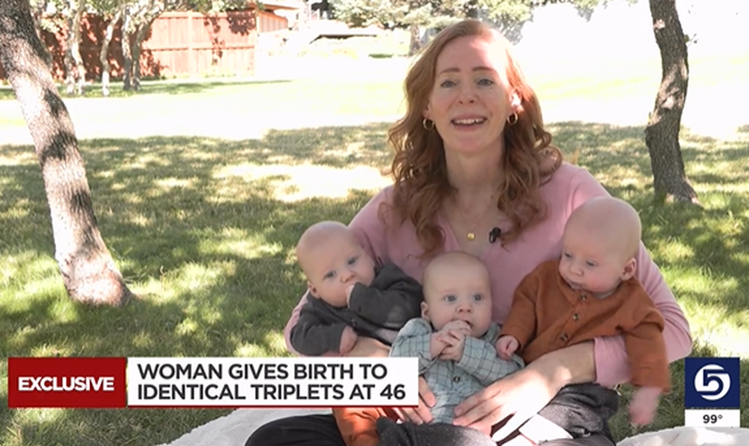 Mulher dá à luz a trigêmeos aos 46 anos: “Orei por anos” - Guiame