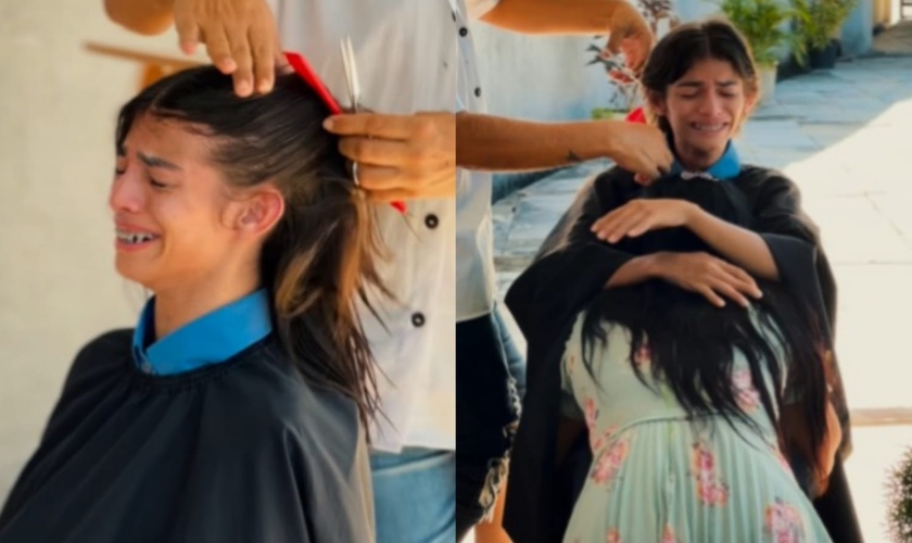 Ex-trans convertido corta cabelo em culto especial: “Aceito a natureza ...