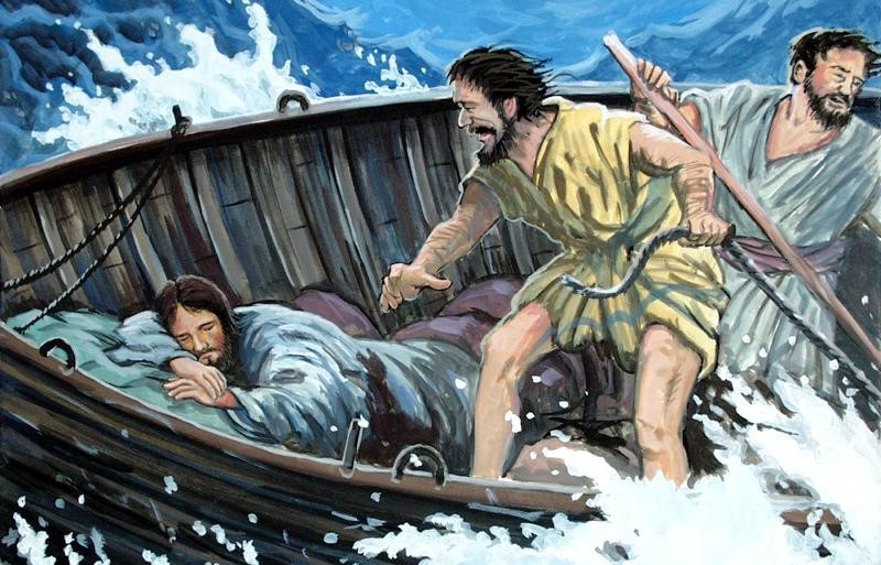 Se tiver que enfrentar tempestades, que Jesus esteja no barco da sua vida!